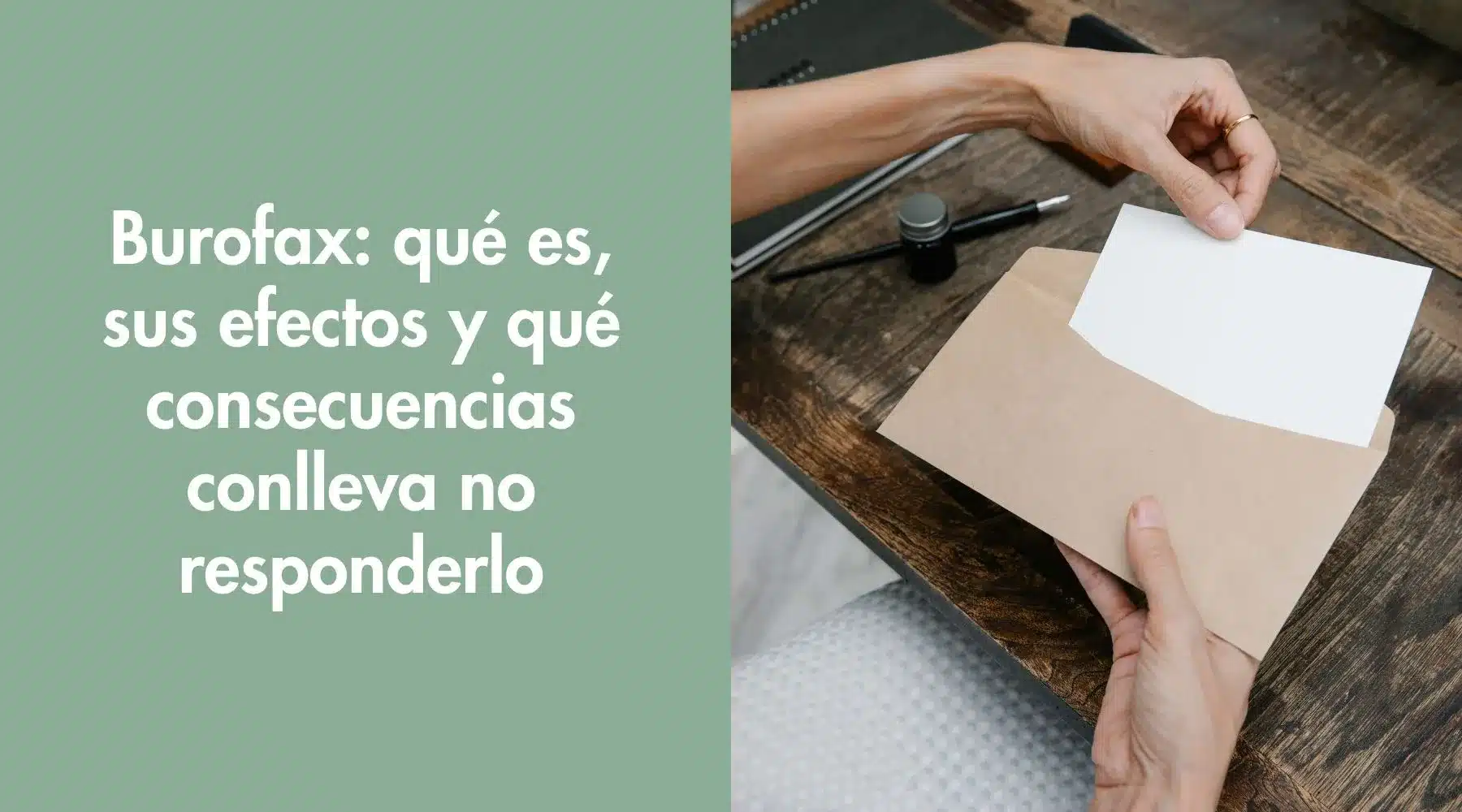 Burofax: qué es, sus efectos y qué consecuencias conlleva no ...